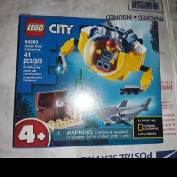 Lego | Toys | Legos Lego City Ocean Minisubmarine Collectible Lego Set ...